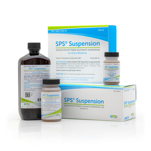 SPS Sodium Polystyrene Sulfonate Suspension CMP Pharma